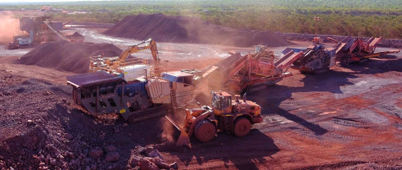 Crushing and Screening Services - Ore sorting solutions